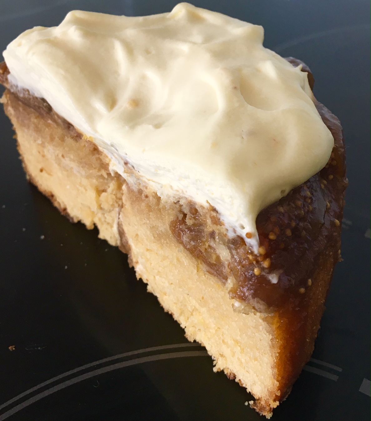 Upside-Down Golden Caramelised Fig and Port Cake – Sweet Tooth Experiments